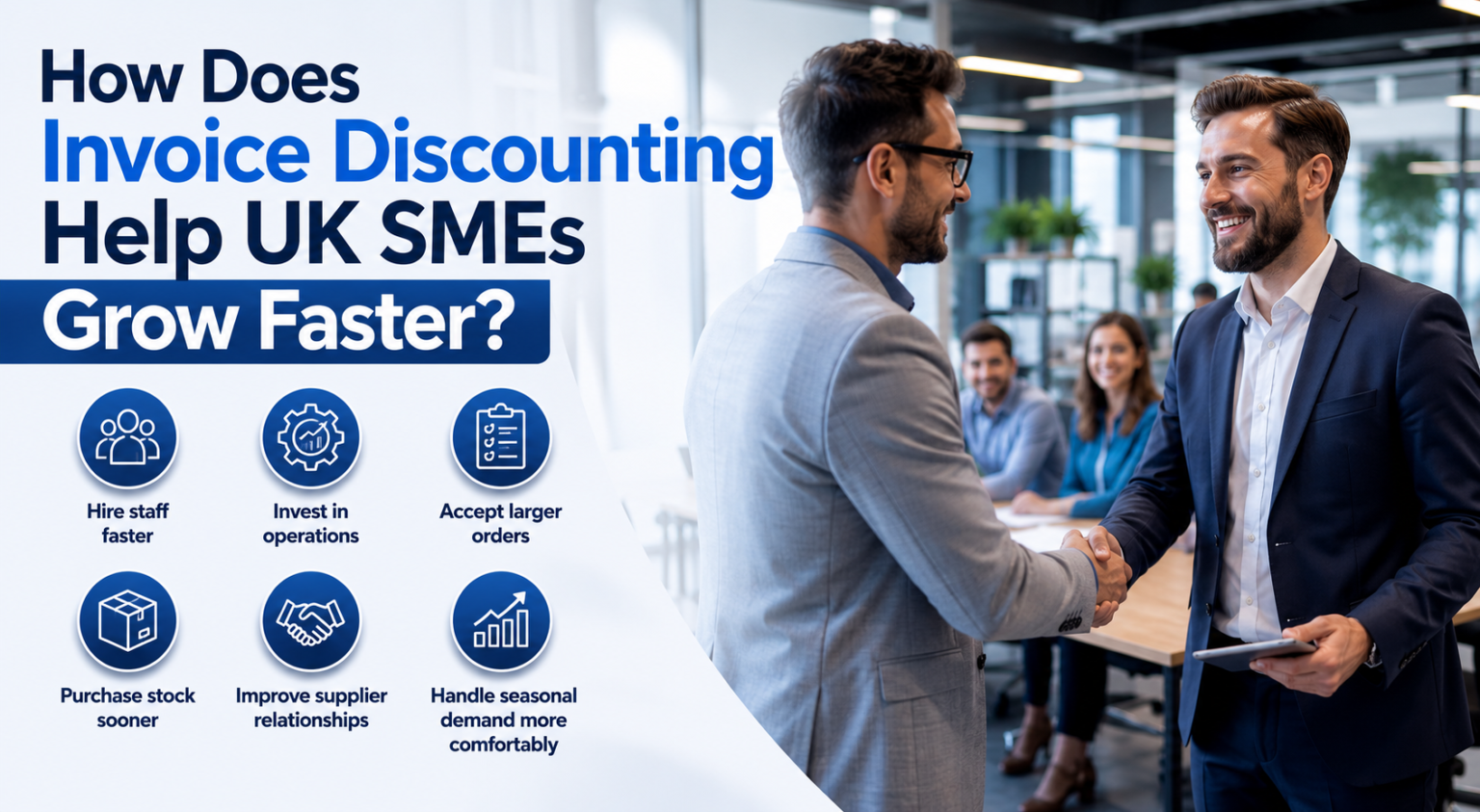 Growing Fast but Cash Poor? Invoice Discounting Company Supports UK